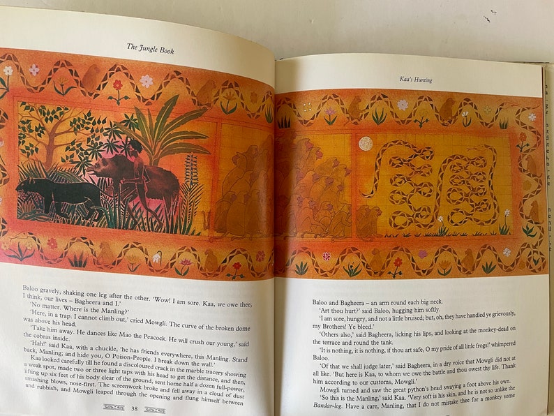 The Jungle Book by Rudyard Kipling, Illus. by Gregory Alexander, 1st US ...