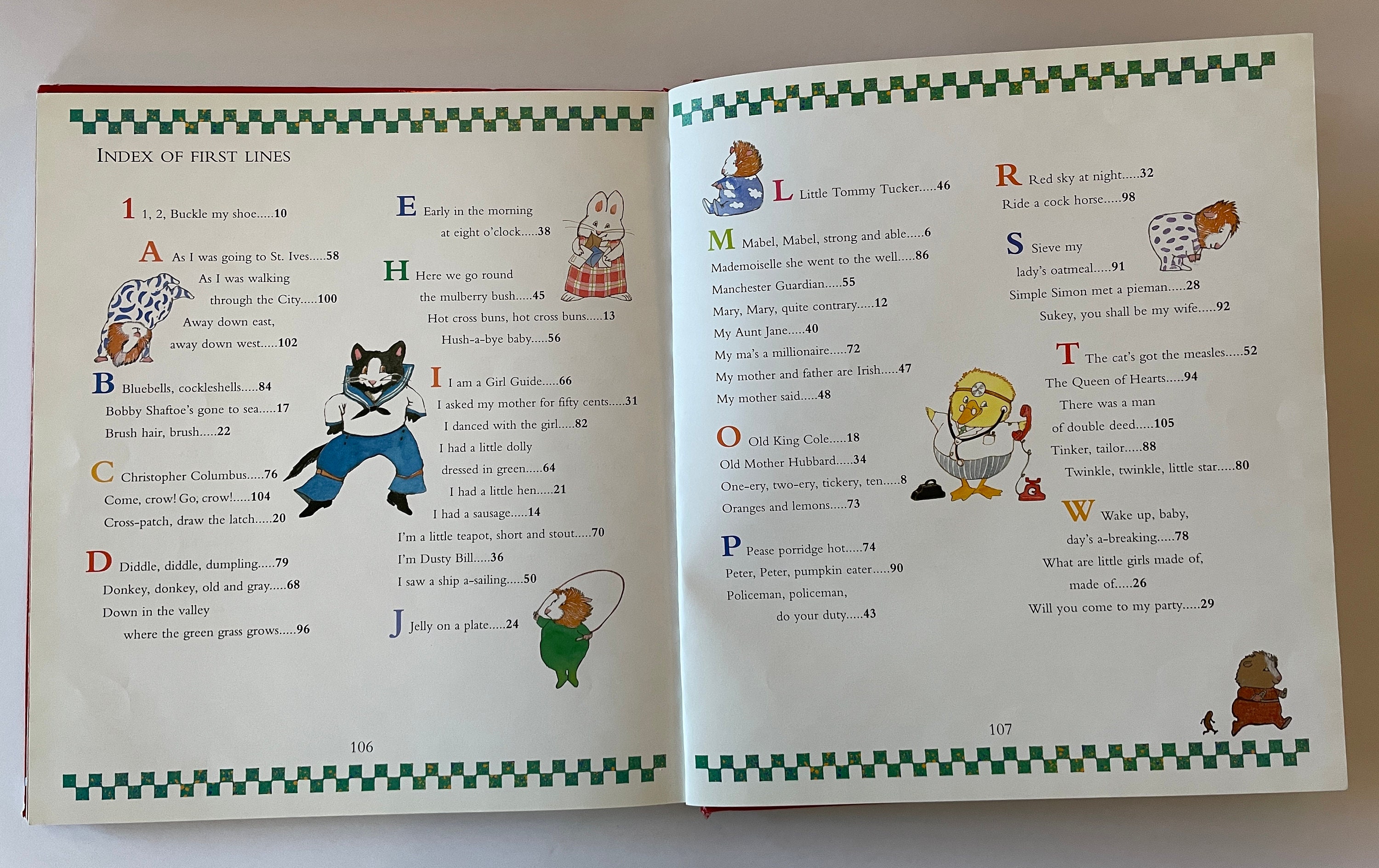 My Very First Mother Goose and Here Comes Mother Goose Ed. by Iona Opie ...