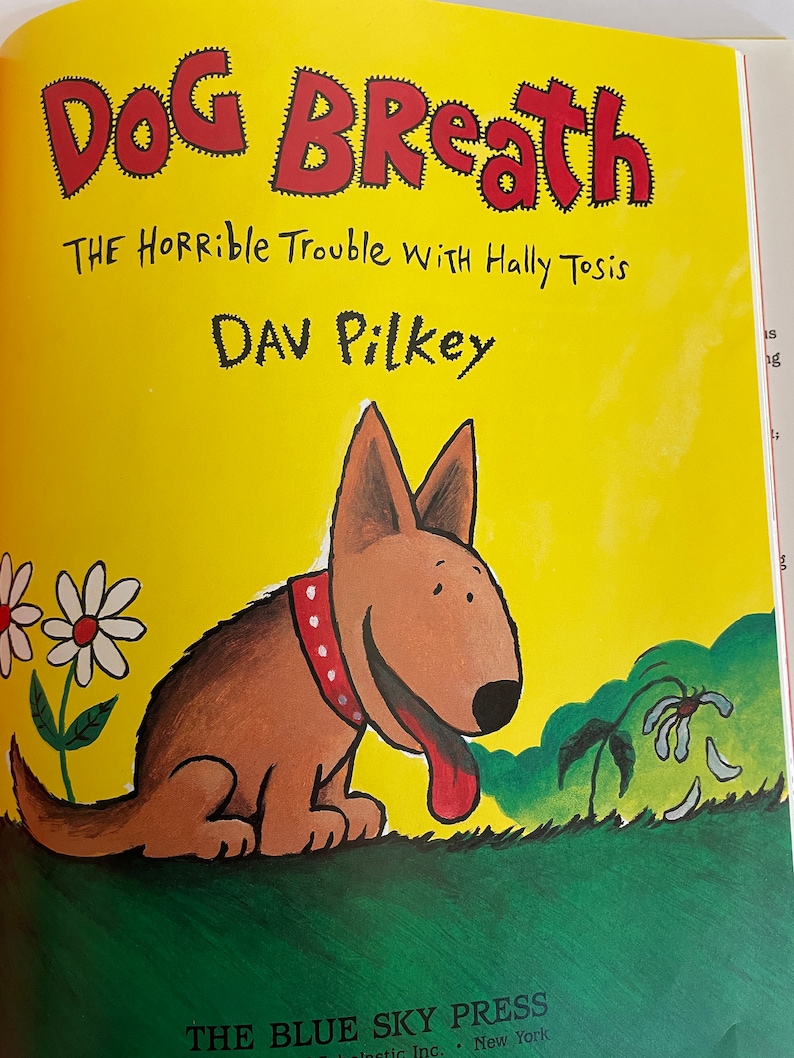 Dog Breath by Dav Pilkey, First Printing - Etsy