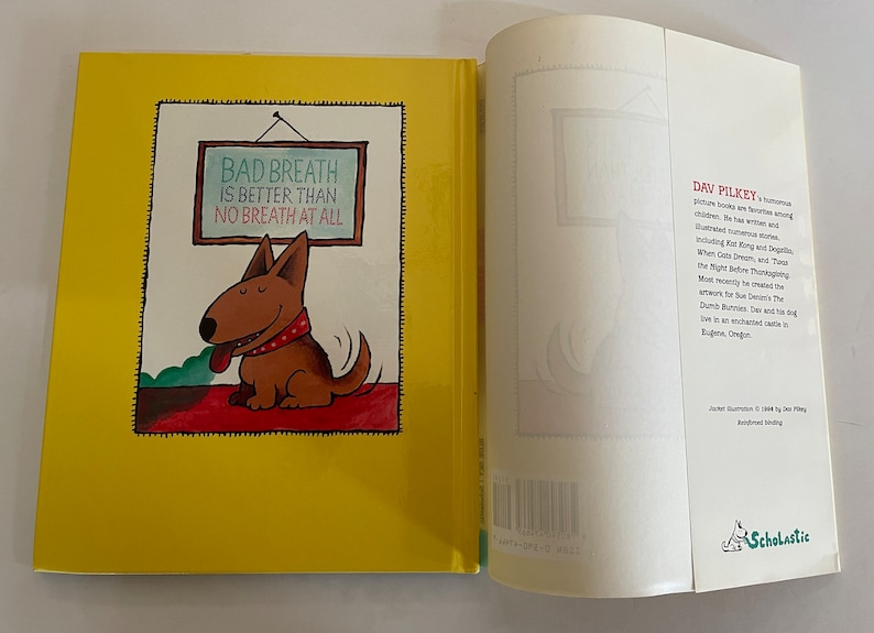 Dog Breath by Dav Pilkey, First Printing - Etsy