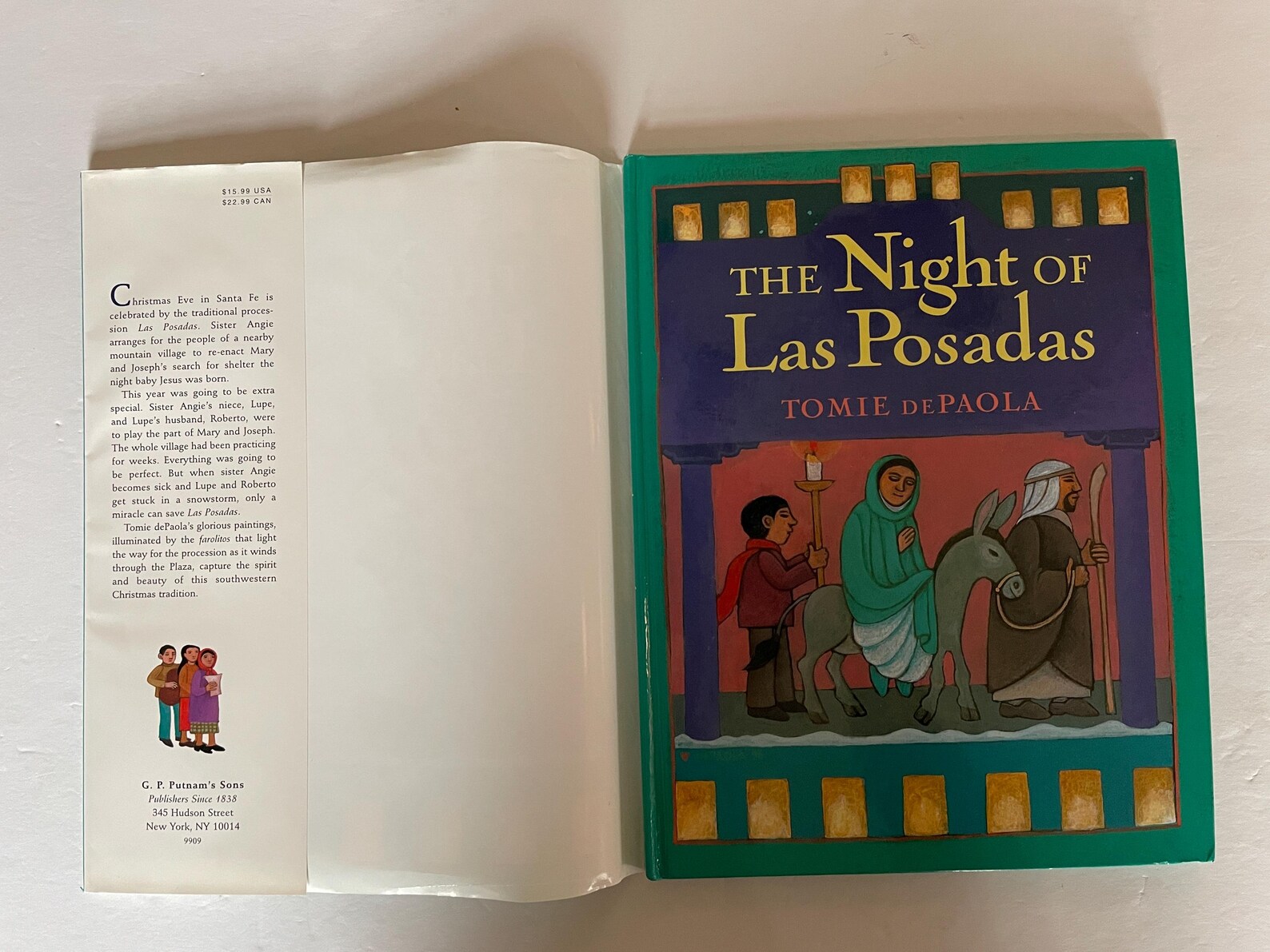 The Night of Las Posadas by Tomi Depaola, 1st Ed 1st Printing - Etsy