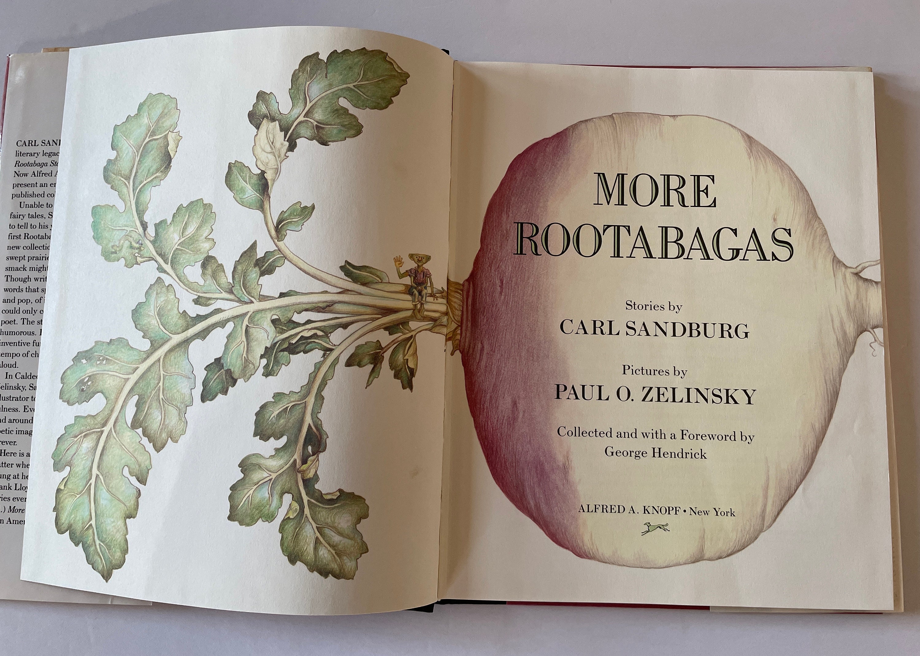 More Rootabagas by Carl Sandburg, Illustrated by Paul O. Zelinsky, 1st ...