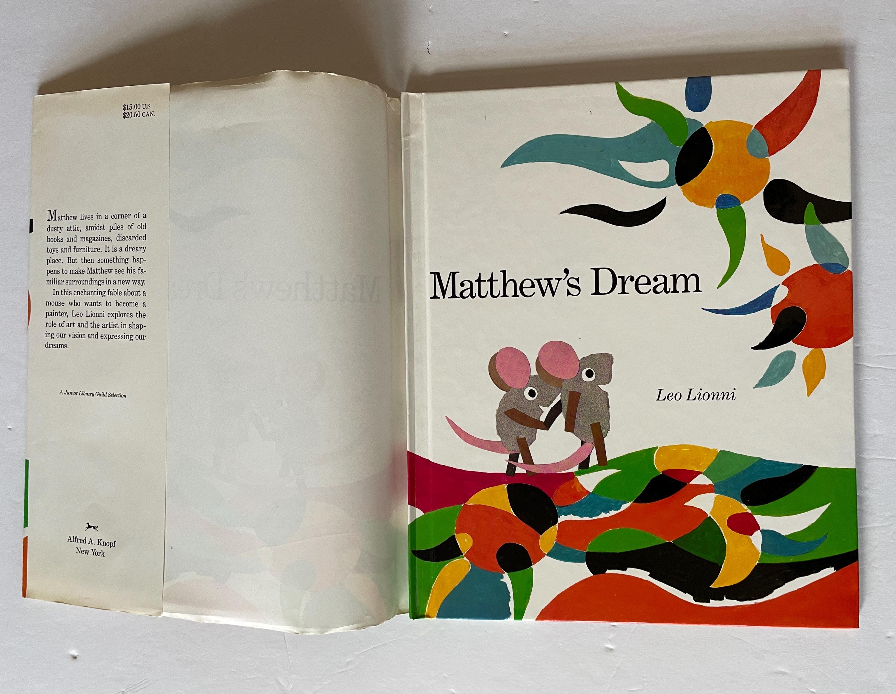 Matthew's Dream by Leo Lionni, 1991 1st Edition - Etsy