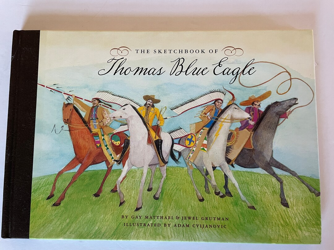 The Sketchbook of Thomas Blue Eagle 1st Edition, 1st Printing - Etsy
