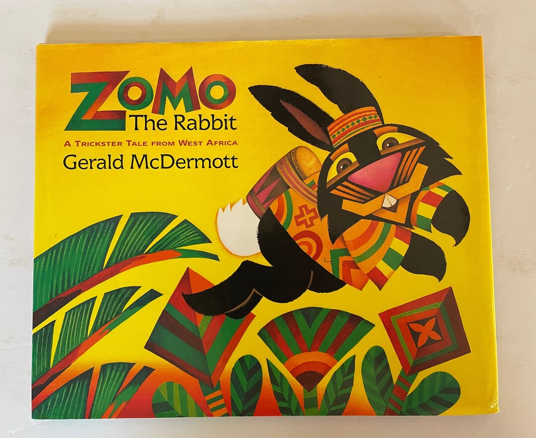 Zomo the Rabbit by Gerald Mcdermott, 1st Ed, 1st Printing, Signed by ...