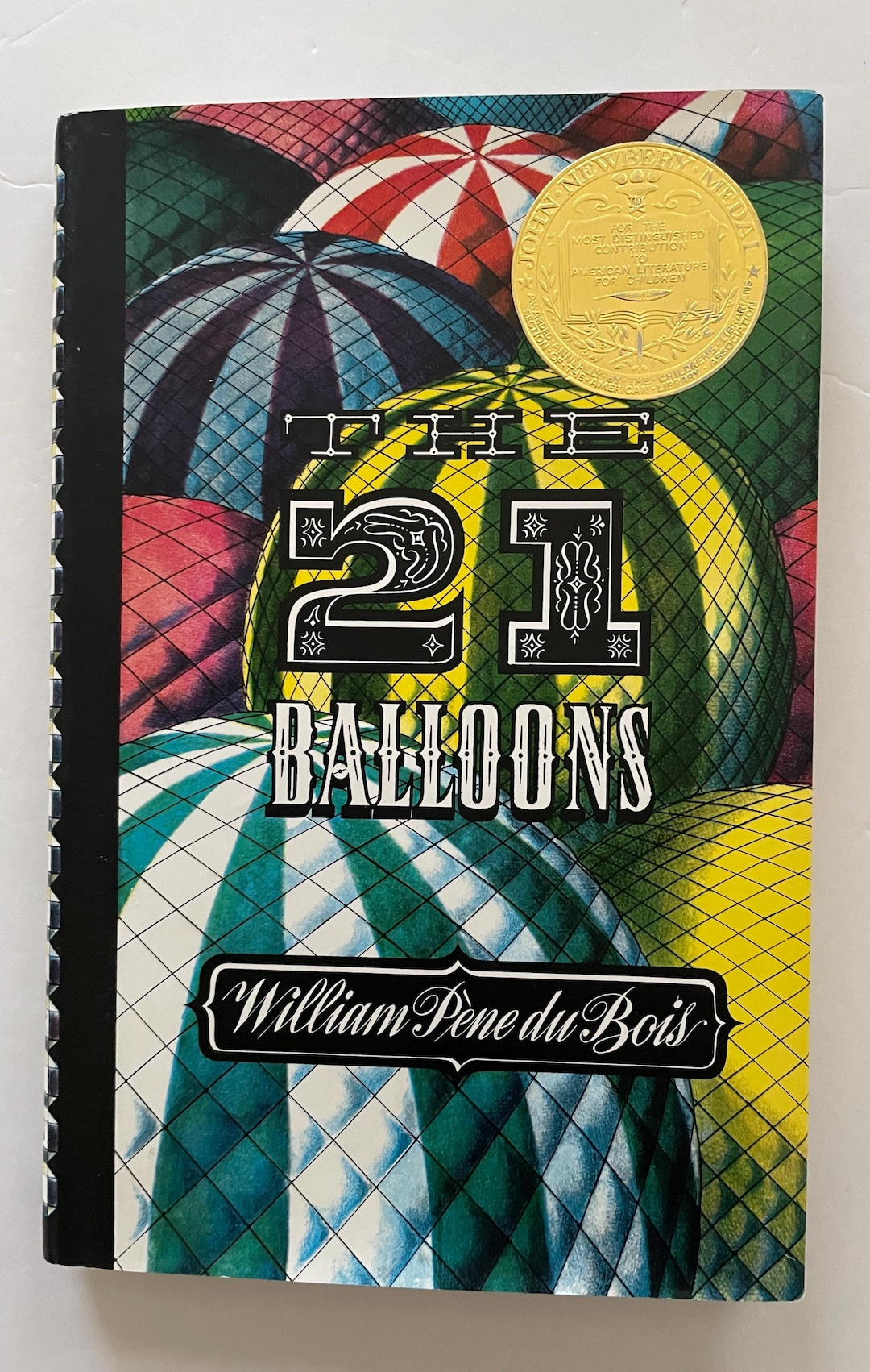 The 21 Balloons by William Pene Du Bois, ©1975 - Etsy