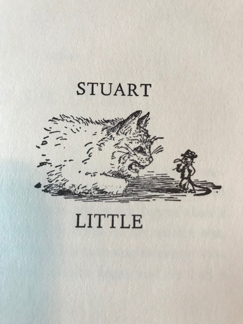Stuart Little by E. B. White, Illustrated by Garth Williams - Etsy