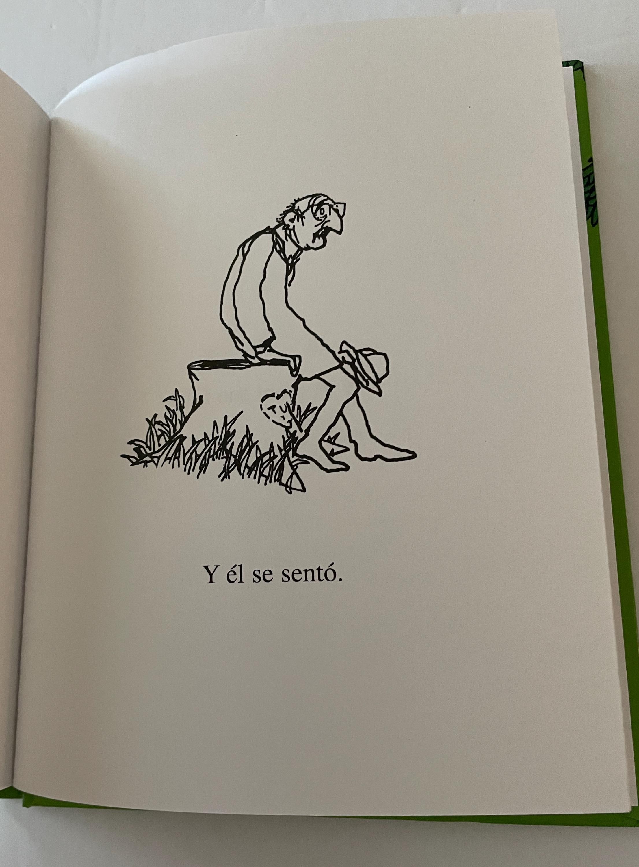 El Arbol Generoso / the Giving Tree Por Shel Silverstein, 1964 Spanish ...