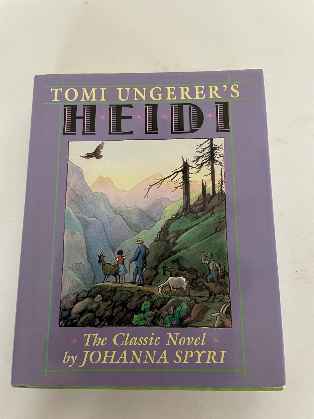 Tomi Ungerer's Heidi, 1st Edition, 1st Printing - Etsy