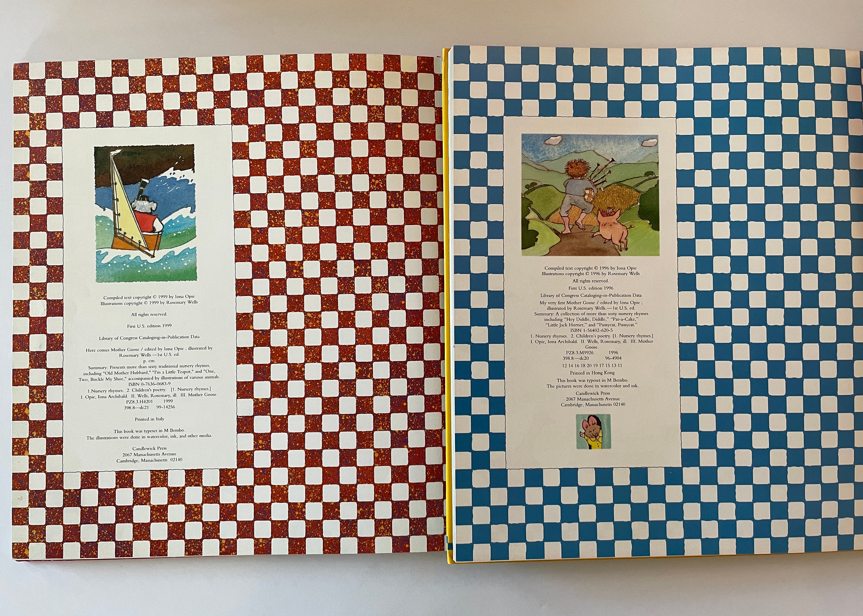 My Very First Mother Goose and Here Comes Mother Goose Ed. by Iona Opie ...