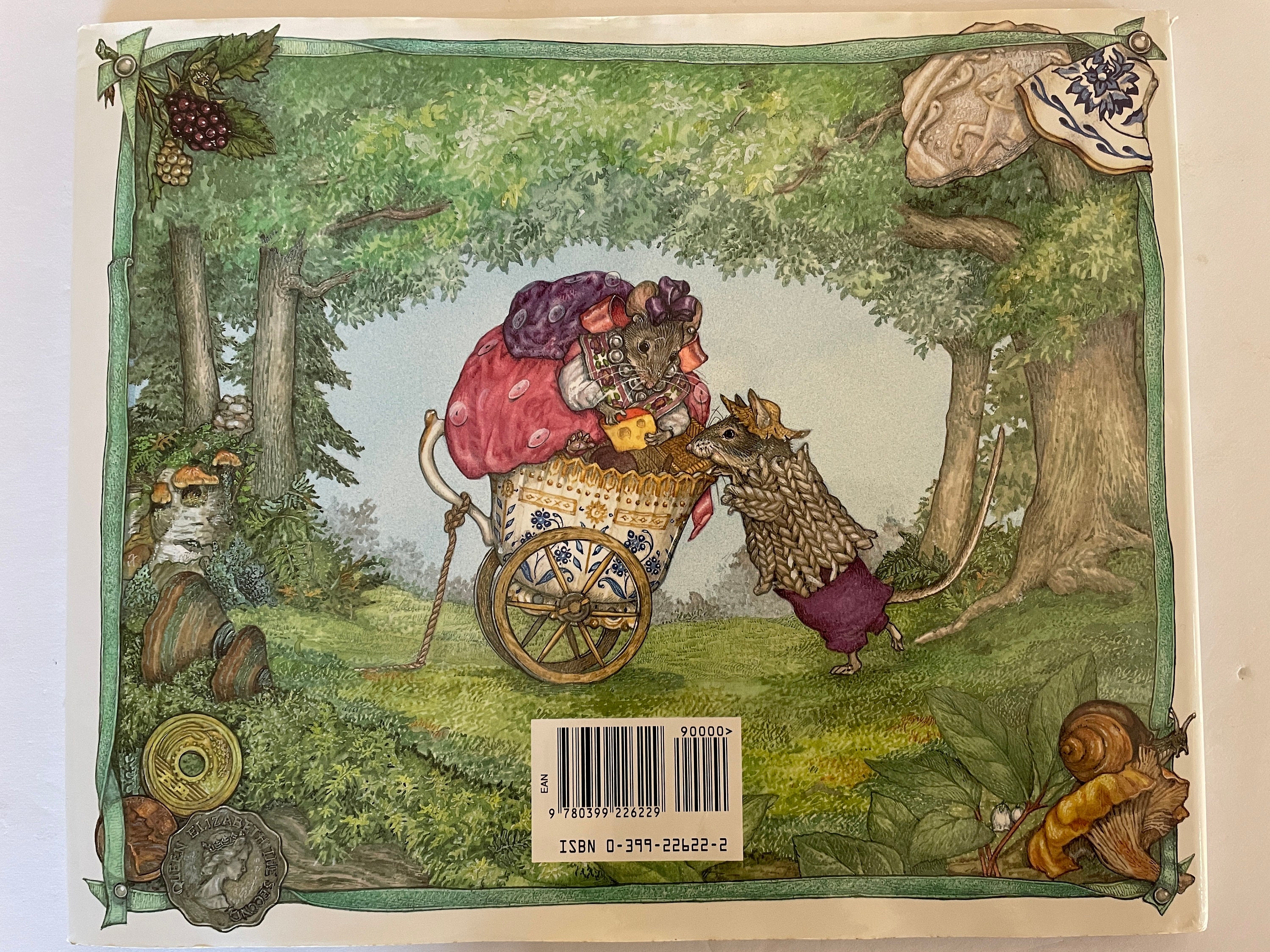 Town Mouse Country Mouse by Jan Brett, 1st Edition, 1st Printing - Etsy