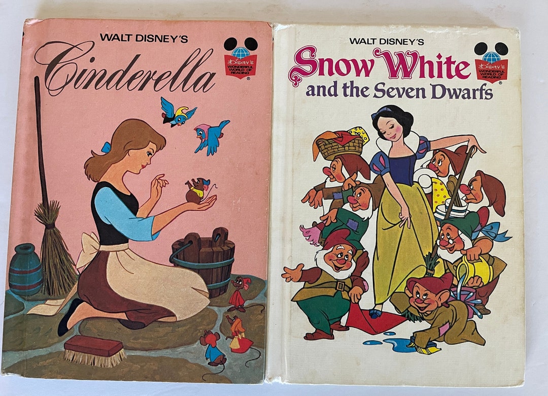Walt Disney’s Cinderella and Snow White and the Seven Dwarfs (2books ...