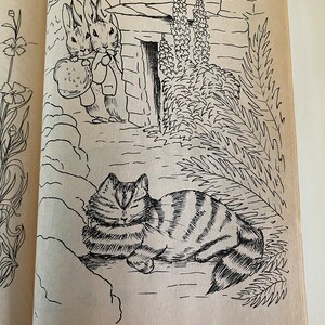 Peter Rabbit and Benjamin Bunny Coloring Book by Beatrix Potter, Unused ...