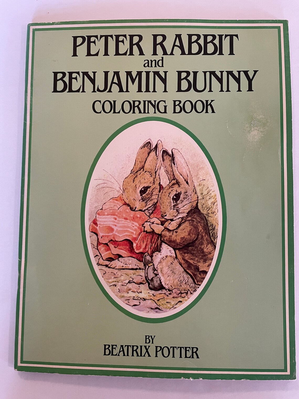 Peter Rabbit and Benjamin Bunny Coloring Book by Beatrix Potter, Unused ...