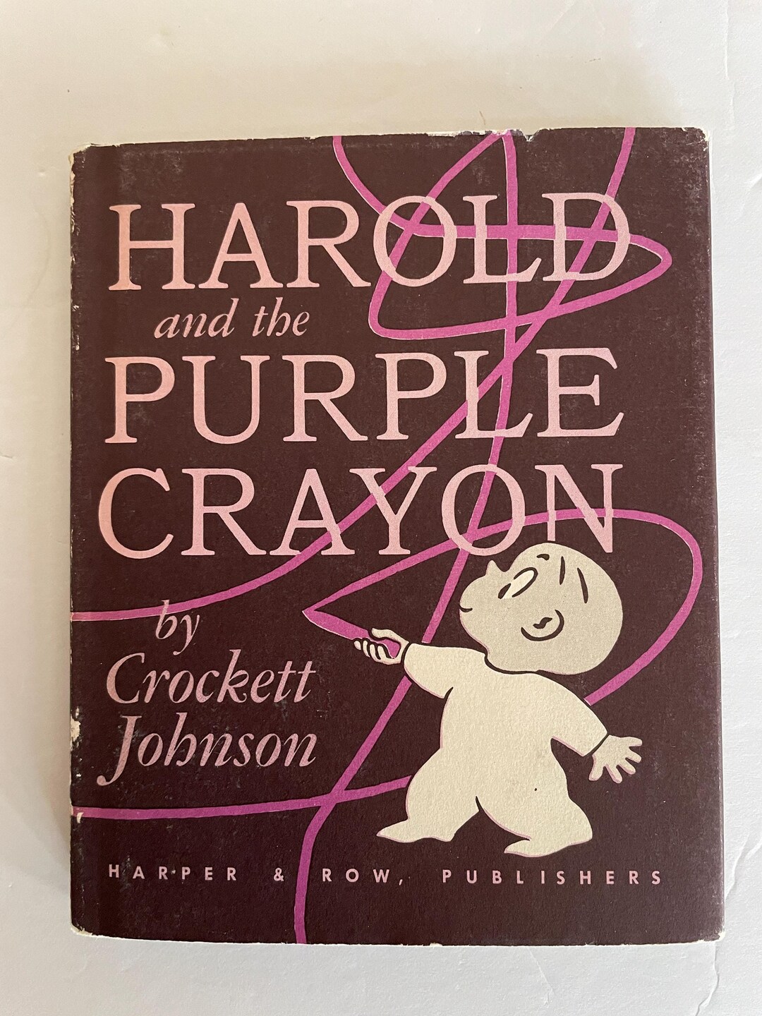 Harold and the Purple Crayon by Crockett Johnson, 1970s - Etsy