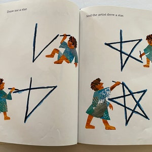Draw Me a Star by Eric Carle, 1st Edition, 1st Printing - Etsy