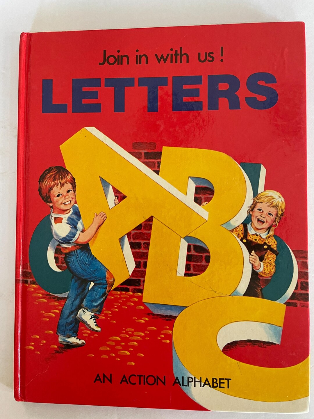 Letters : an Action Alphabet, Published by Brimax, 1982 - Etsy
