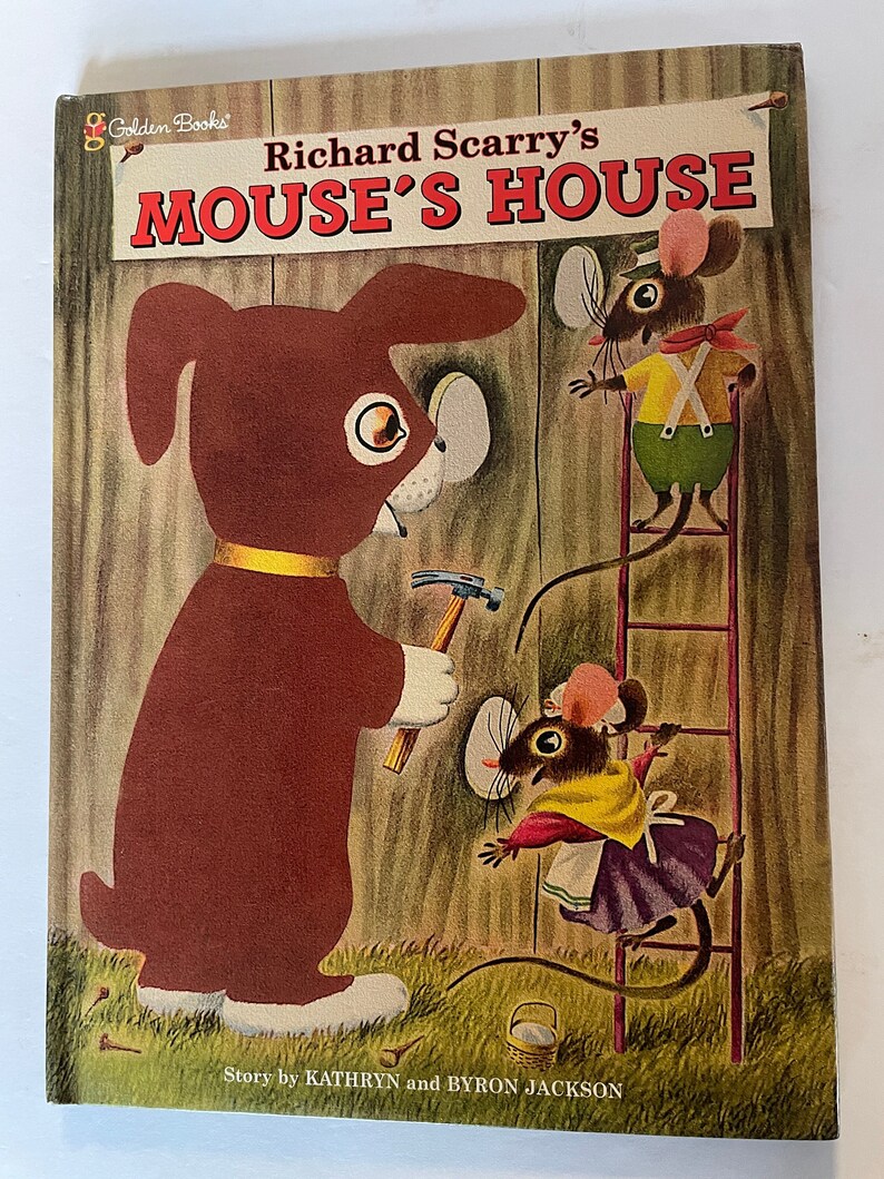 Richard Scarry’s Mouse’s House - Etsy