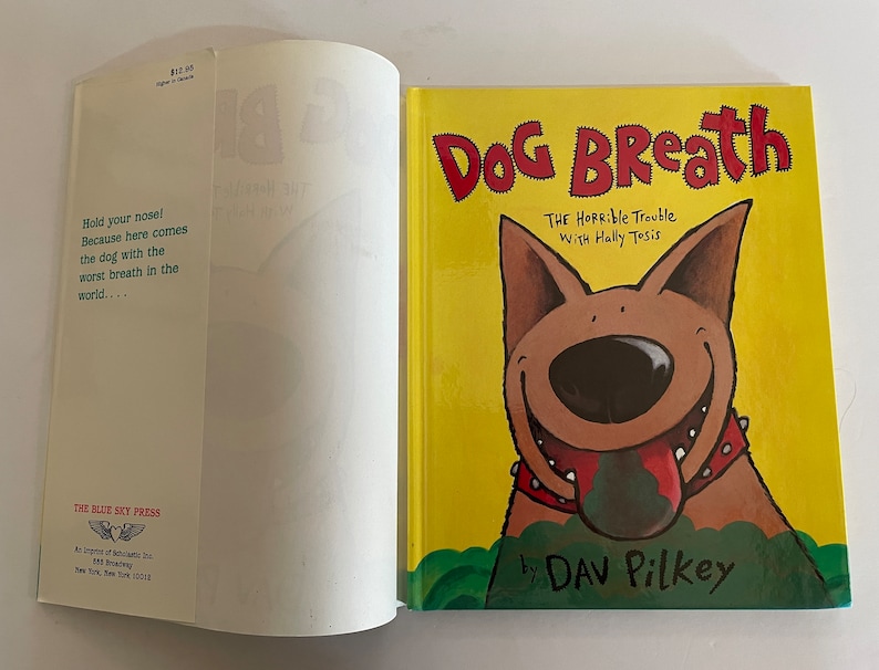 Dog Breath by Dav Pilkey, First Printing - Etsy