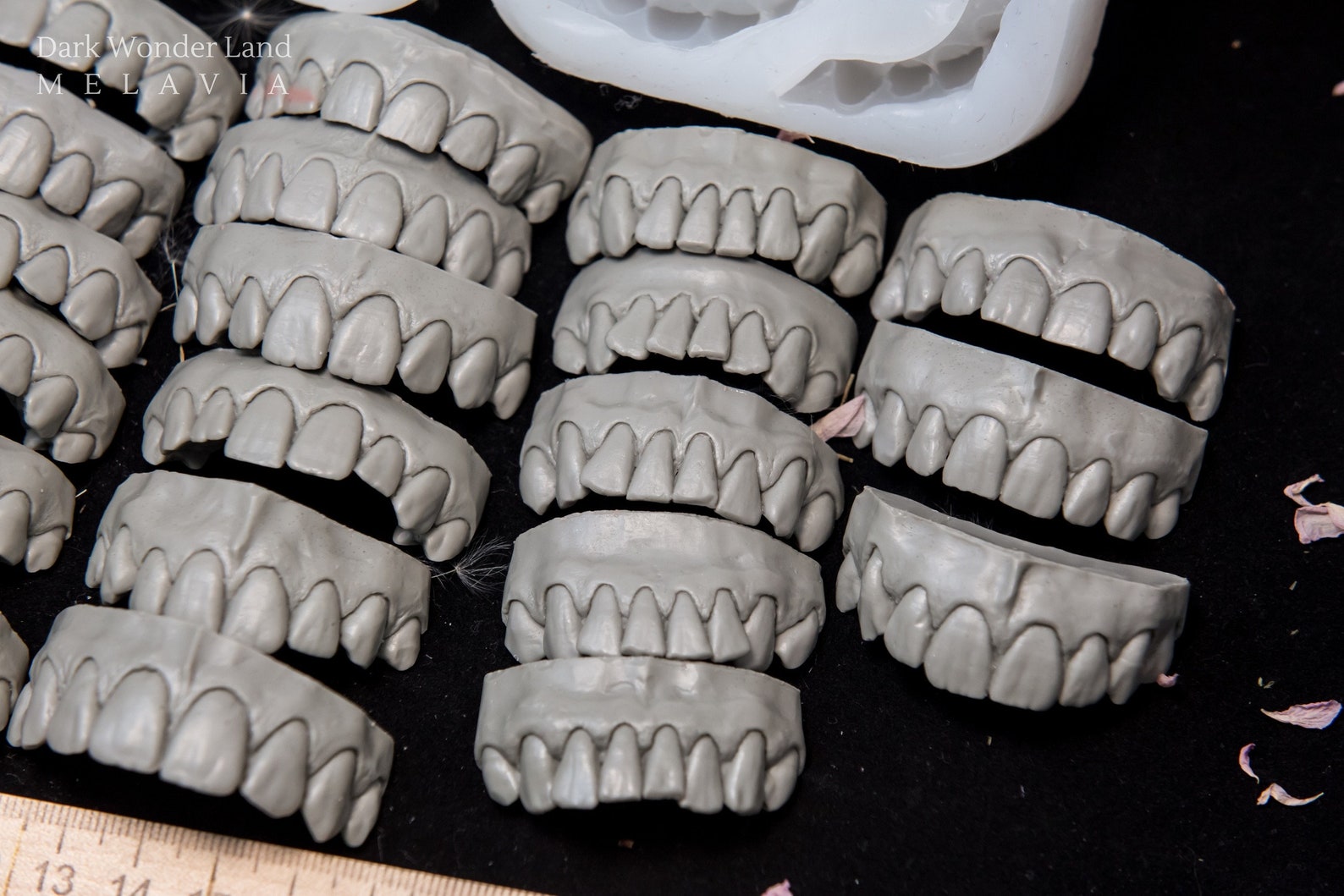 Mold upper teeth 16pcs lower teeth 5pcs | Etsy