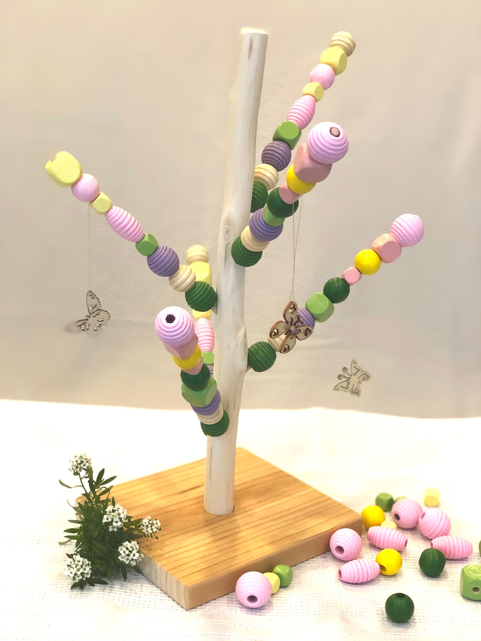 Seasonal Mini Wooden Tree Educational Toy for Preschool and - Etsy