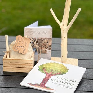 Mini Wooden Tree Educational Toy/activity Set for Preschool and ...