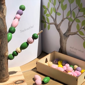 All Season Wooden Tree - Educational Activity Set for Children - Nature ...