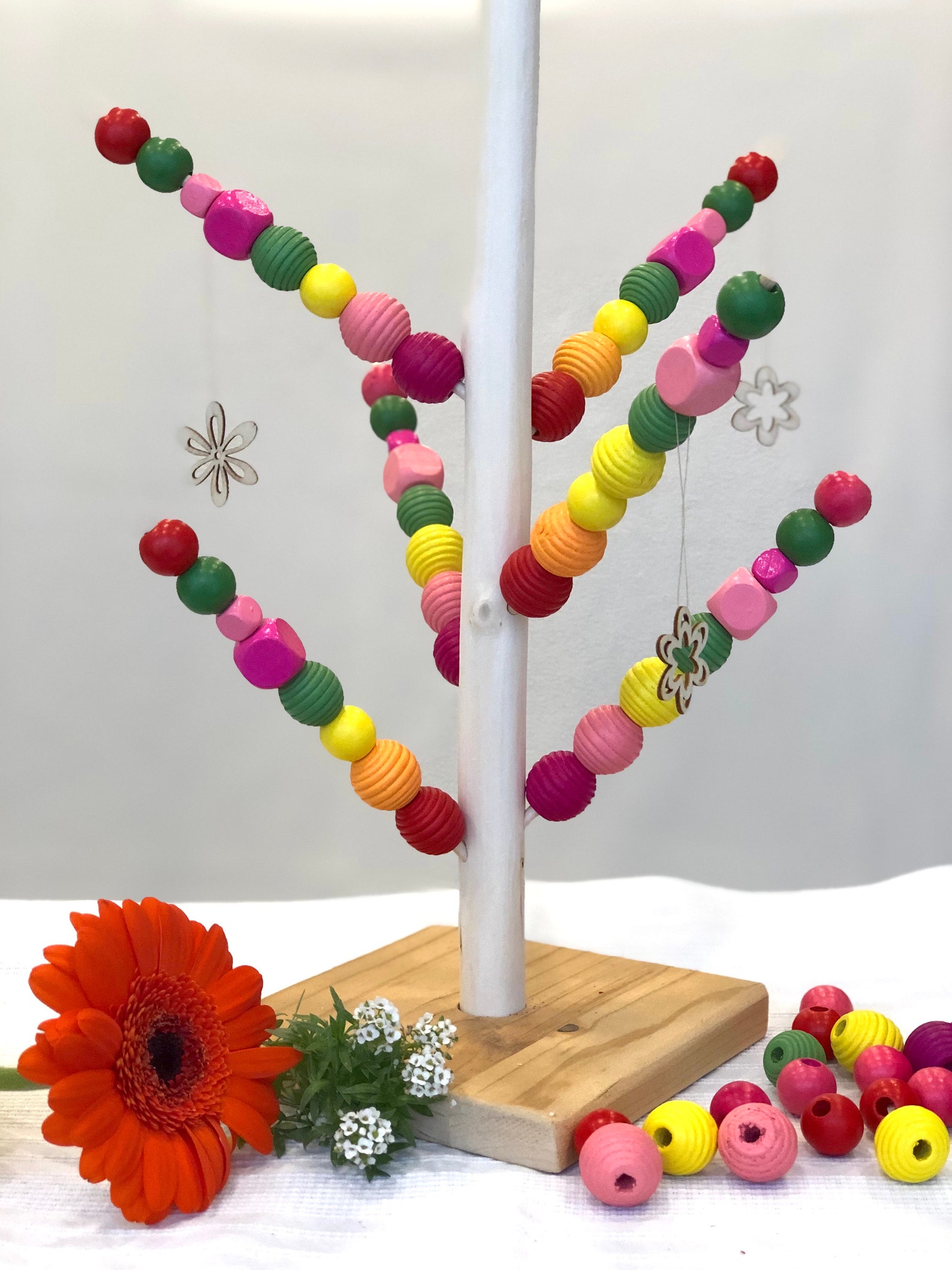 Seasonal Mini Wooden Tree Educational Toy for Preschool and - Etsy