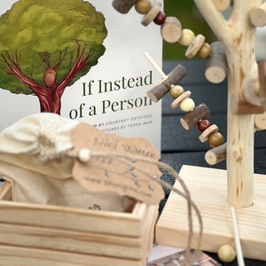 Mini Wooden Tree Educational Toy/activity Set for Preschool and ...