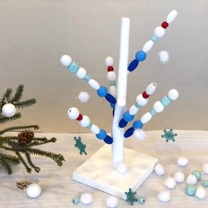 Seasonal Mini Wooden Tree - Educational Toy for Preschool and ...