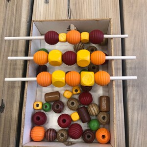 Seasonal Mini Wooden Tree - Educational Toy for Preschool and ...
