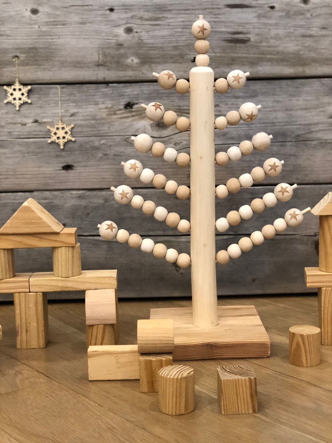 Holiday Wooden Tree - Educational Toy for Preschool and Kindergarten ...