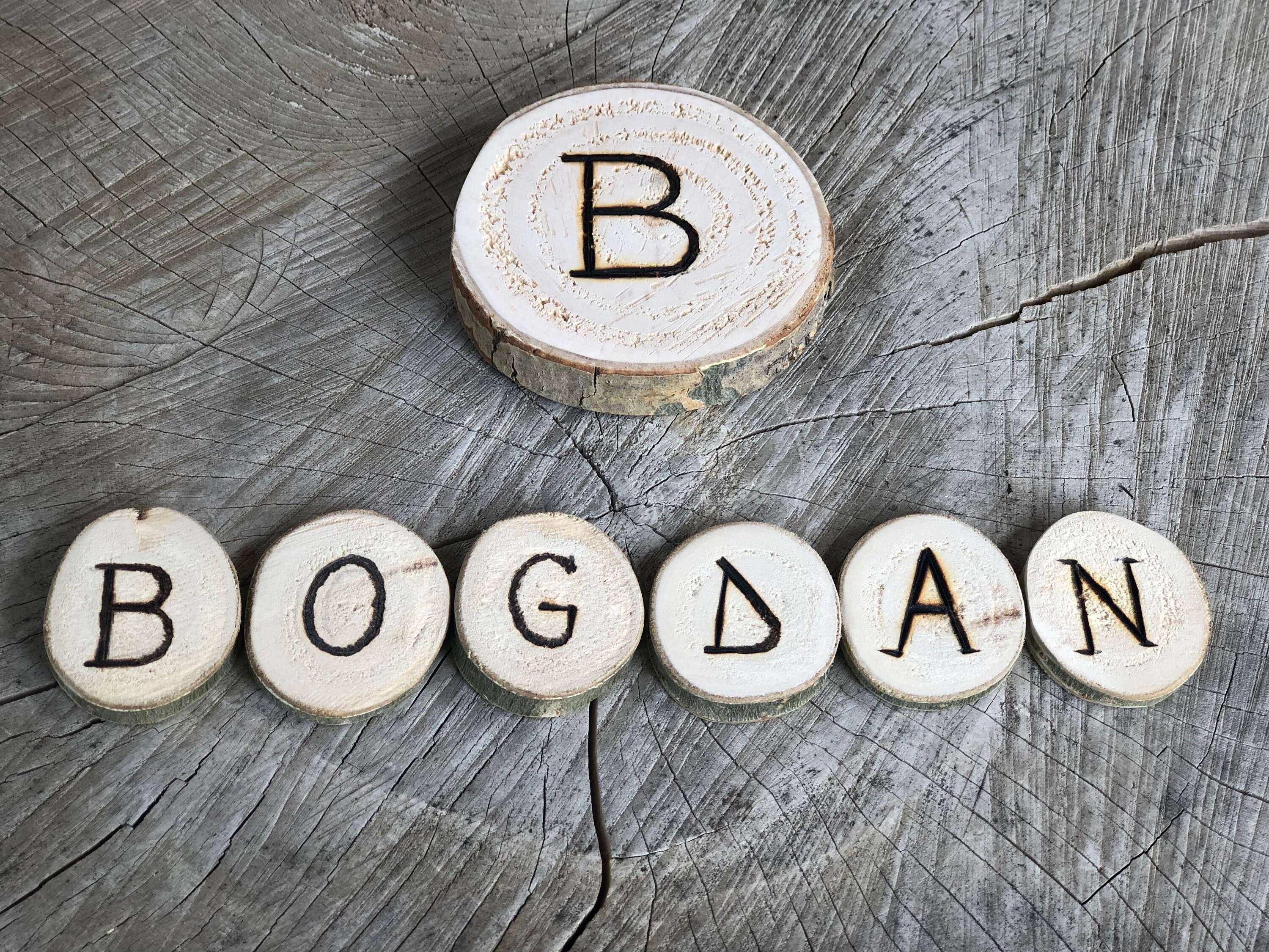 Personalized Wooden Name Set educational Activity for - Etsy