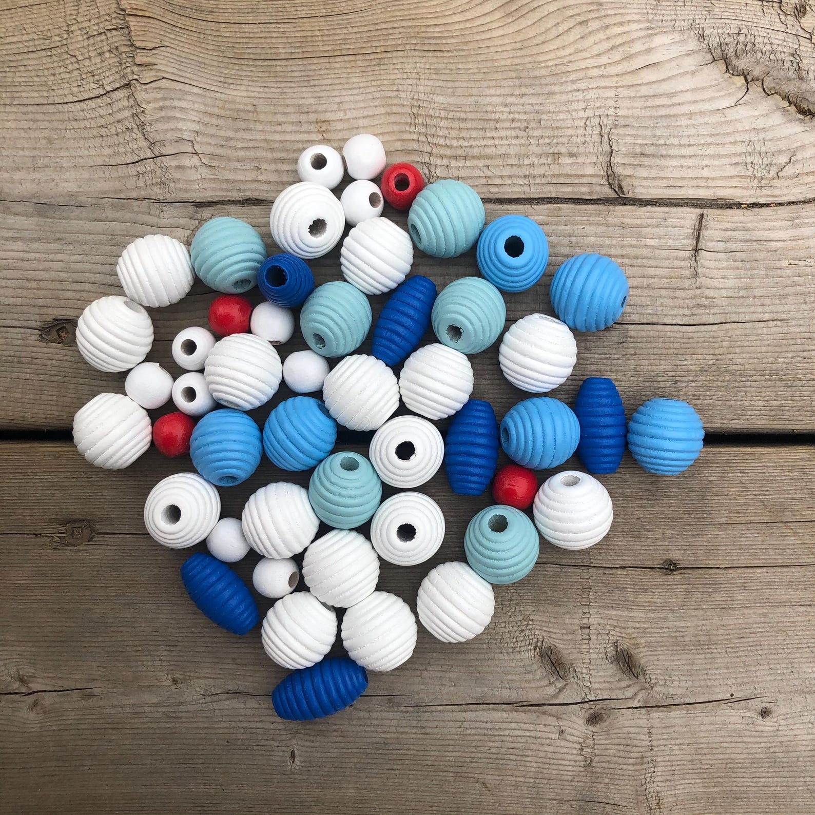 SEASONAL Beads Refill Set for Mini Wooden Tree and Natural Play - Ideal ...
