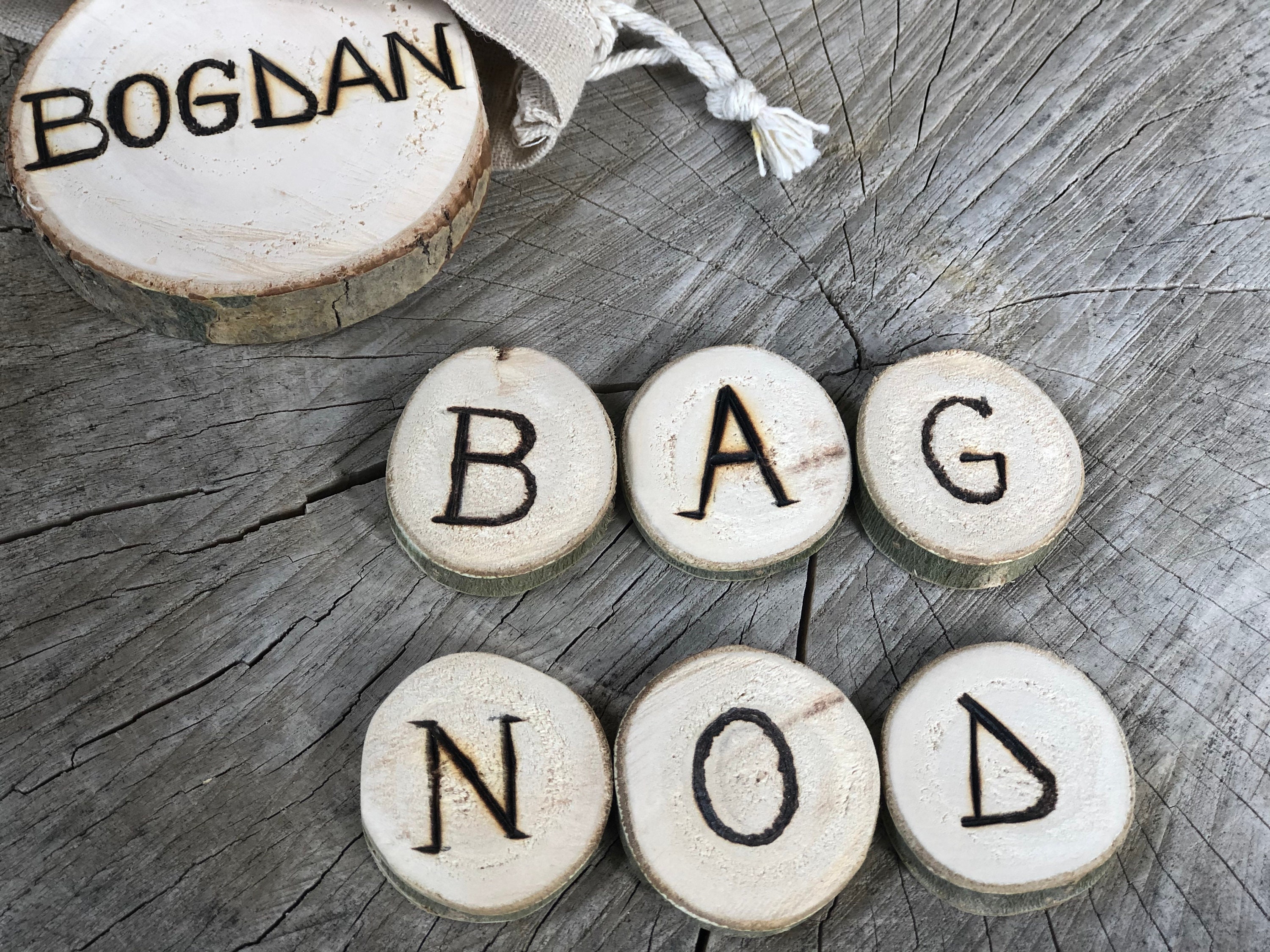 Personalized Wooden Name Set educational Activity for | Etsy