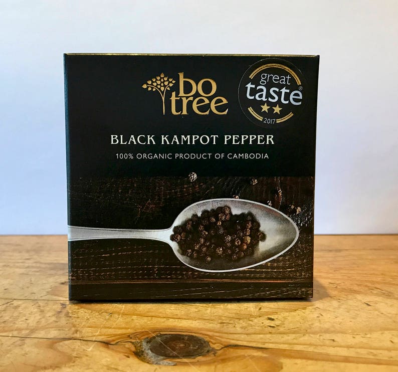 Bo Tree Farm 100% Organic Black Kampot Pepper 90g - Etsy