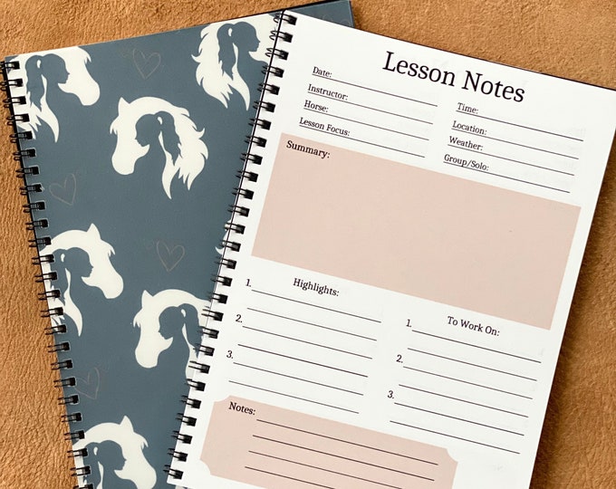 Professional Horse Journal - THE ESSENTIALS. Instant Download (A4 ...