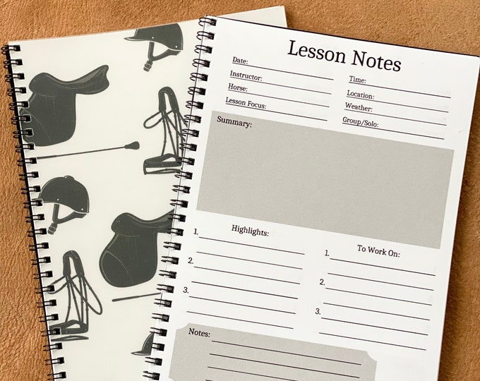 Professional Horse Journal - THE ESSENTIALS. Instant Download (A4 ...