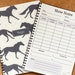 Personalized Horse Show Journal Kids Equestrian Journal Horse Training ...