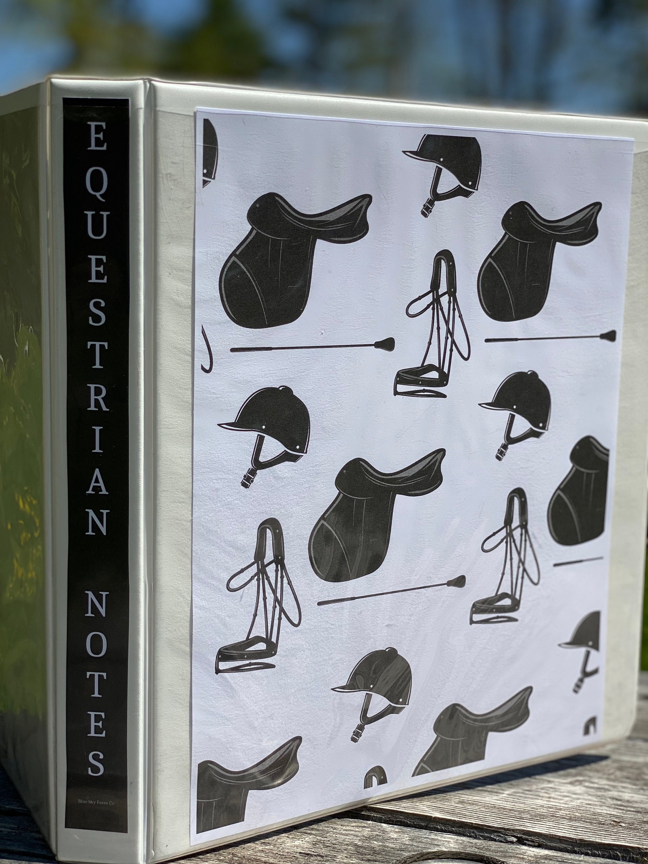 Horse Download Equestrian Binder Horse Rider Youth Horse Download ...