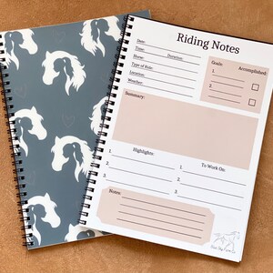 Equestrian Riding Journal Horse Training Log Barn Gift for - Etsy