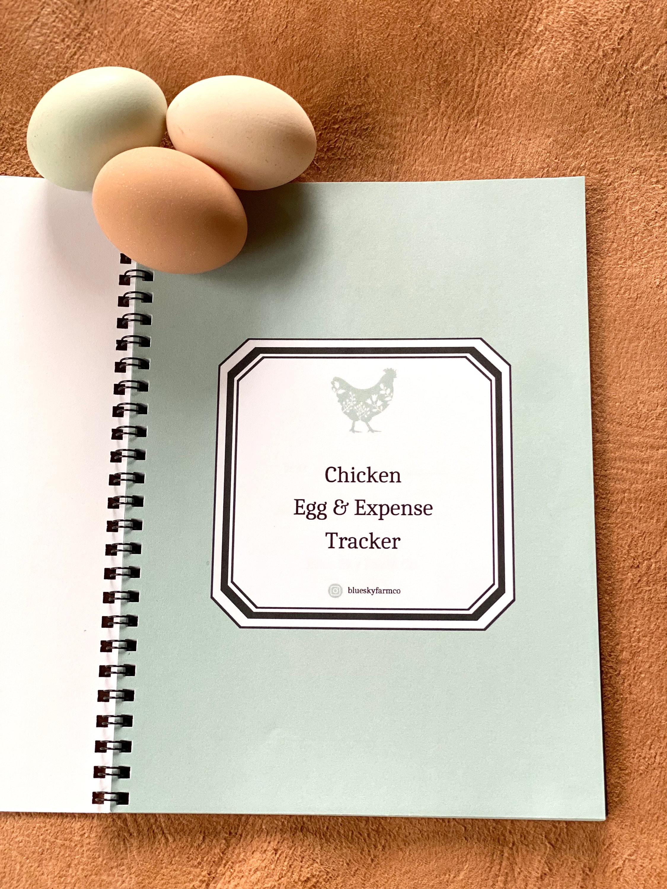Chicken Egg Collecting Journal for Homesteading Gift Chicken Lover Farm ...