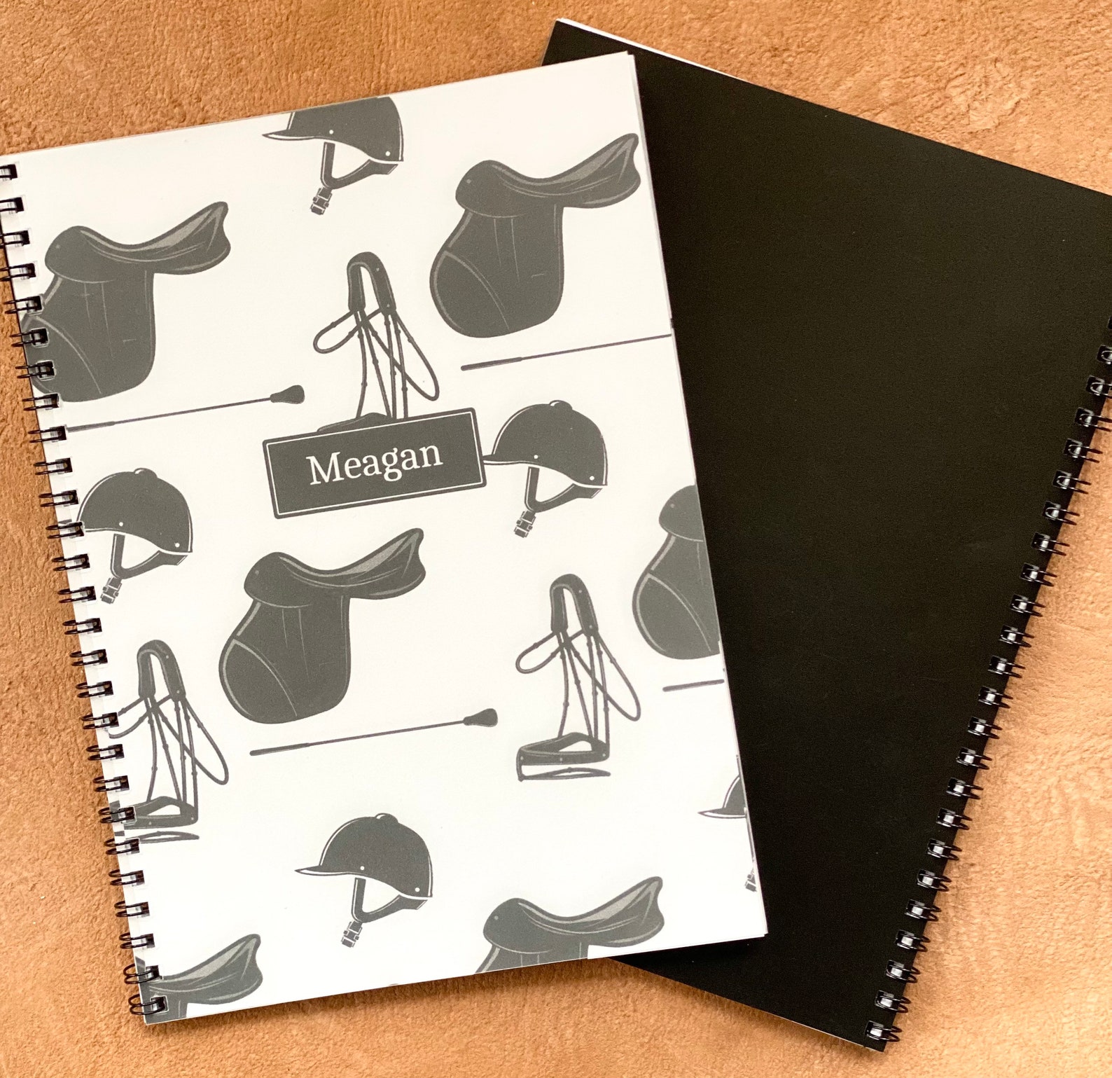 Custom Name Horse Notebook Horse Instructor Gift for Horse Owner Gift ...