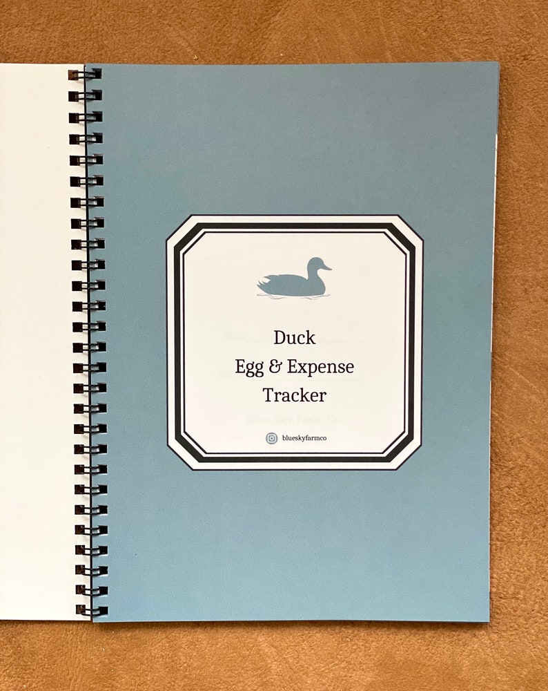 Custom Name Duck Journal for Egg Record Keeping Ducks Beginner ...