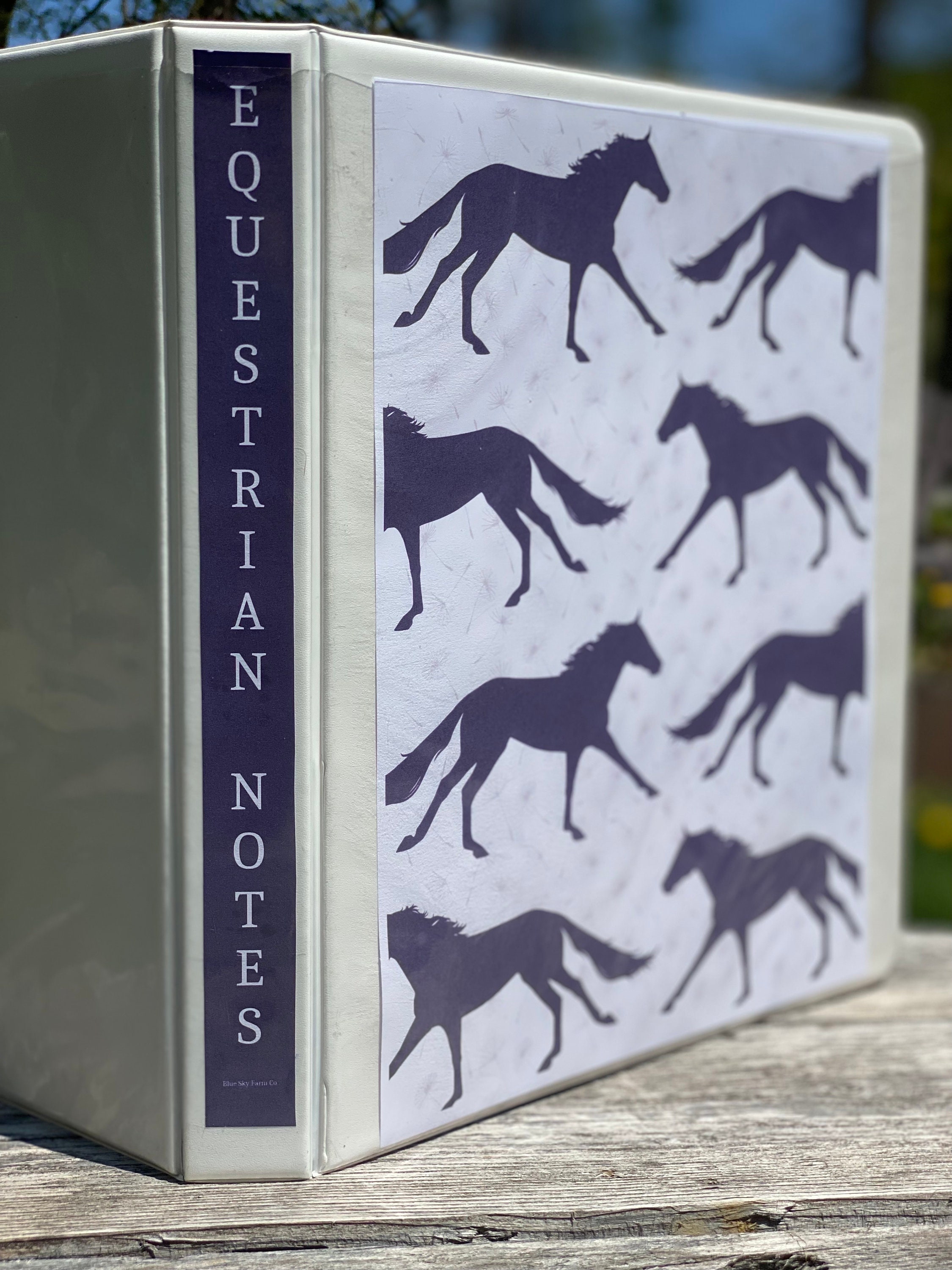 Equestrian Riding Journal Horse Printable Journal Horse Training Log ...