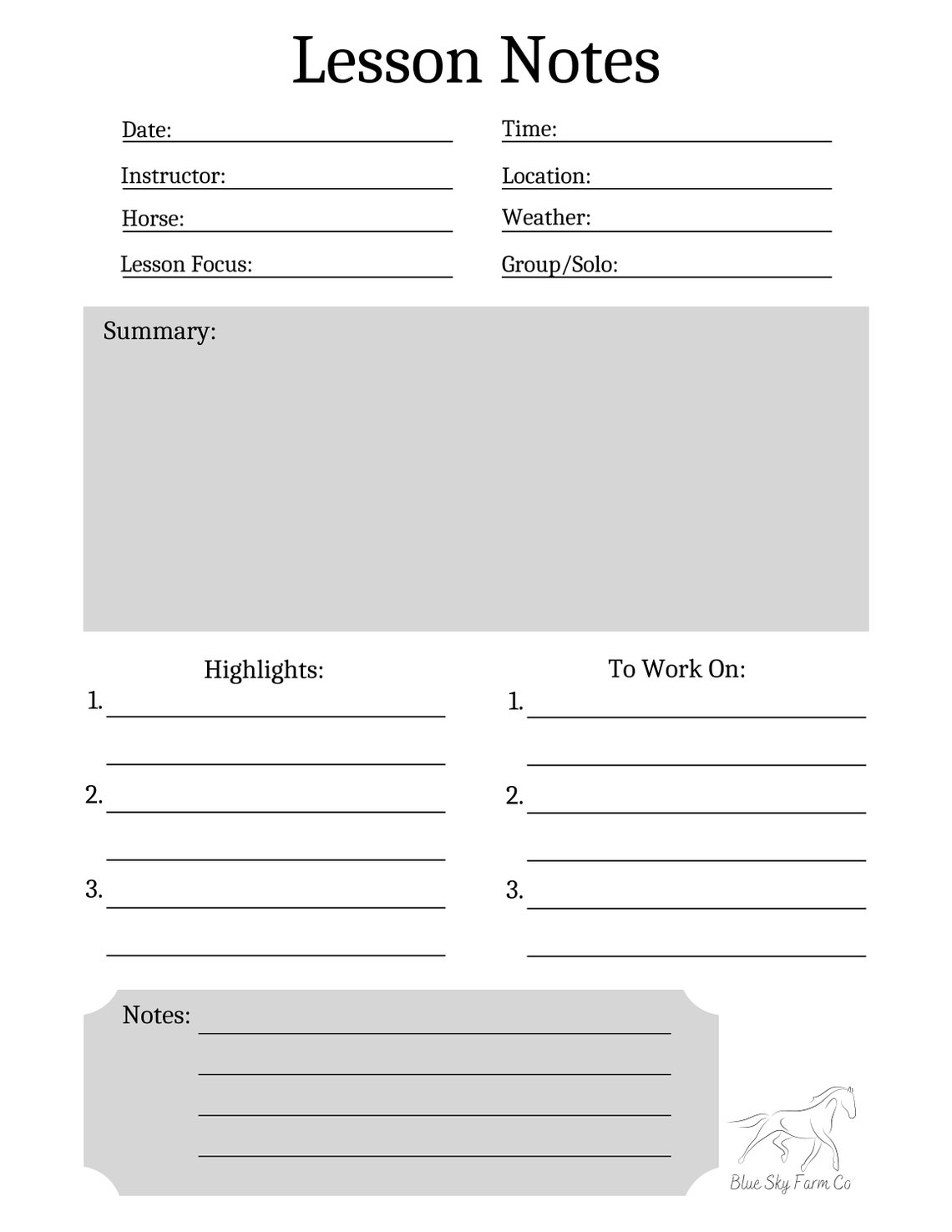 Equestrian Horse Lesson Journal Dressage Horse Riding Notebook Barrel ...