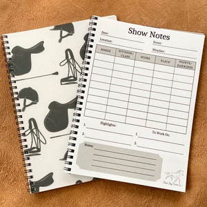 Equine Show Competition Journal Equestrian Journal Horse Show Log ...