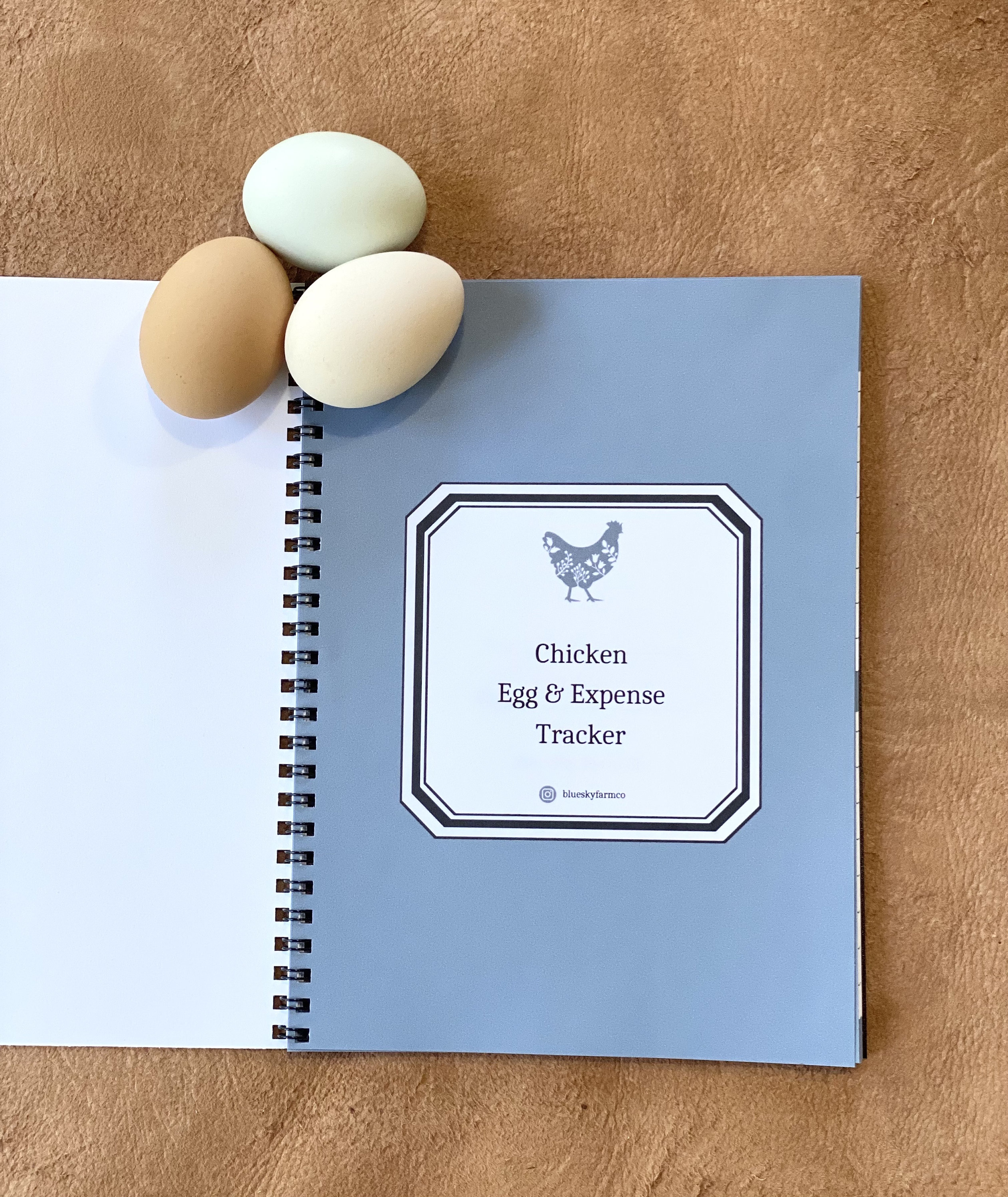 Egg Production Tracker Chicken Egg Chart Kids Chores Journal Farm ...