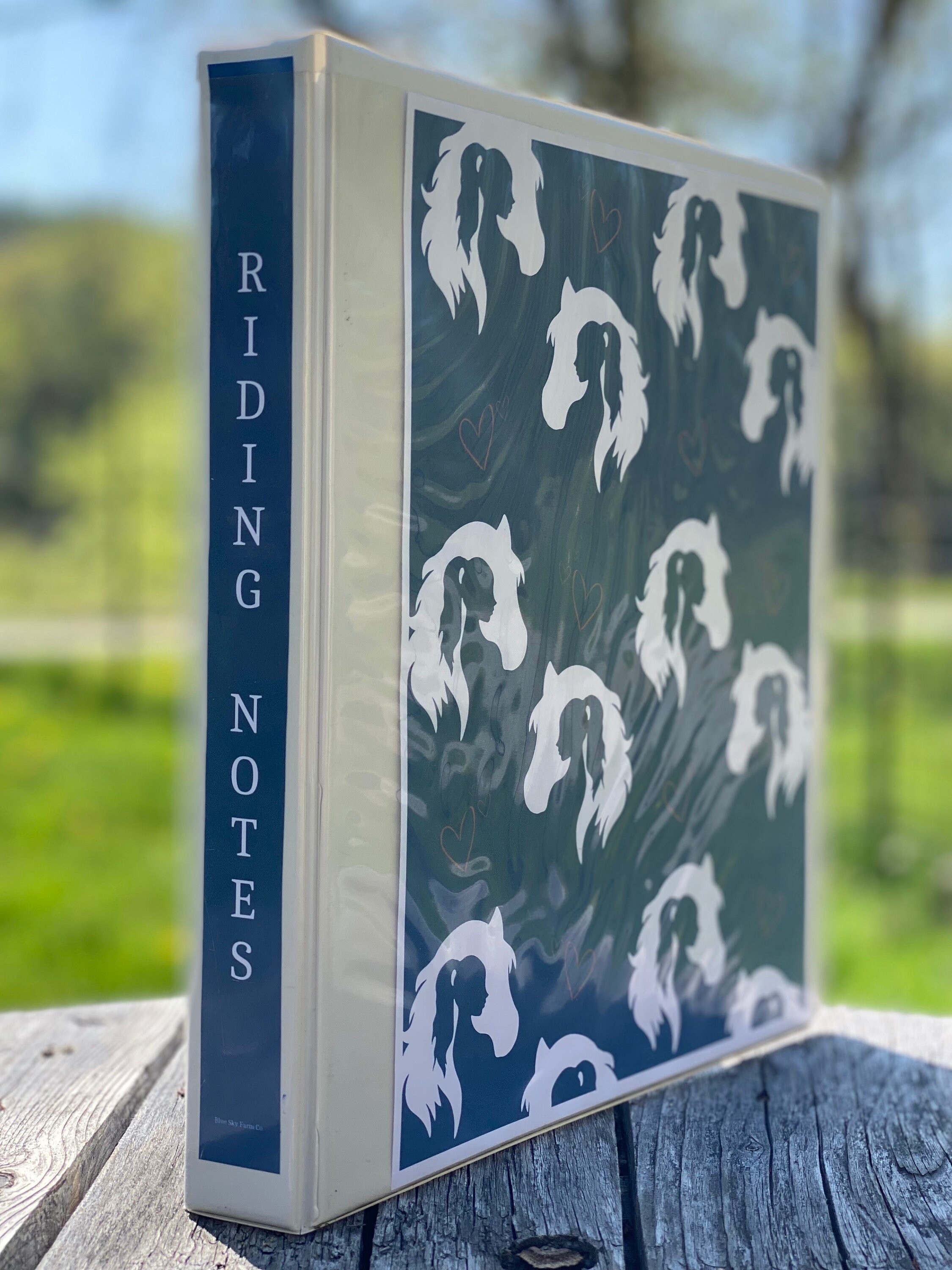 Horse Riding Journal Gift for Teenage Girl Horse Notebook Simple ...