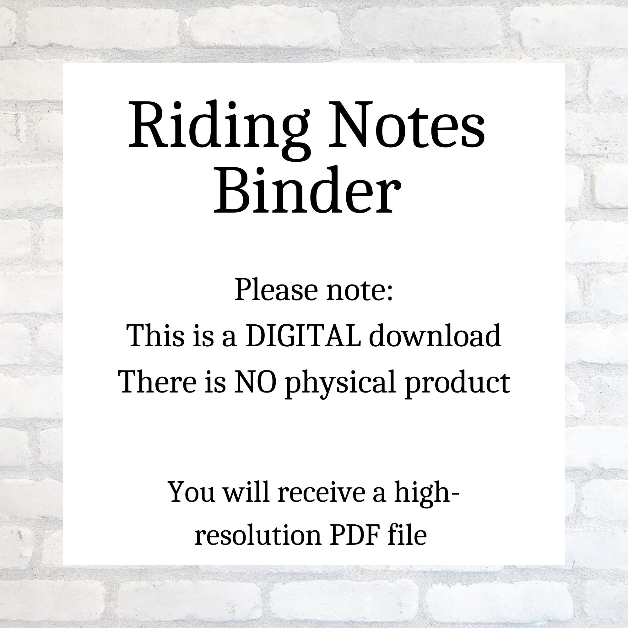 Horse Riding Journal Gift for Teenage Girl Horse Notebook Simple ...
